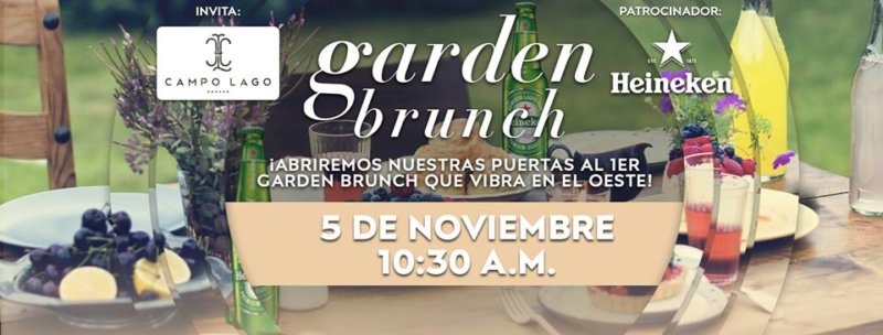 Garden Brunch, nuevo concepto en Campo Lago