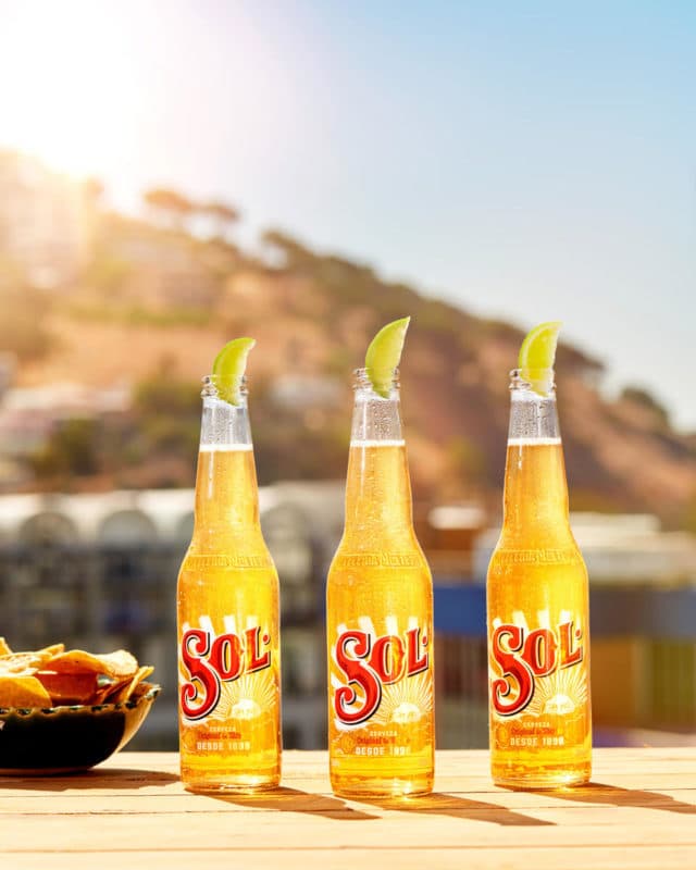 Cerveza Sol, con el poder y verdadero sabor a Sol ya en el país