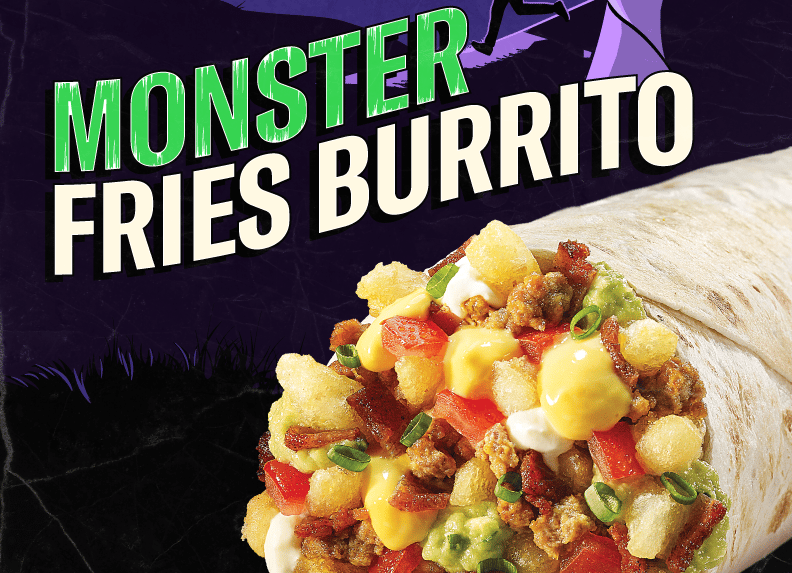 Regresa el Monster Fries Burrito a Taco Bell