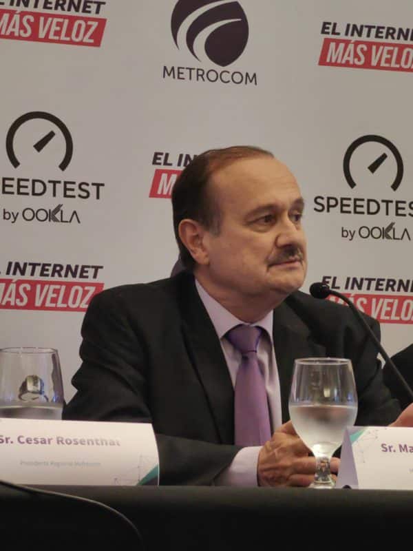 Metrocom recibe reconocimiento por velocidades altas de internet