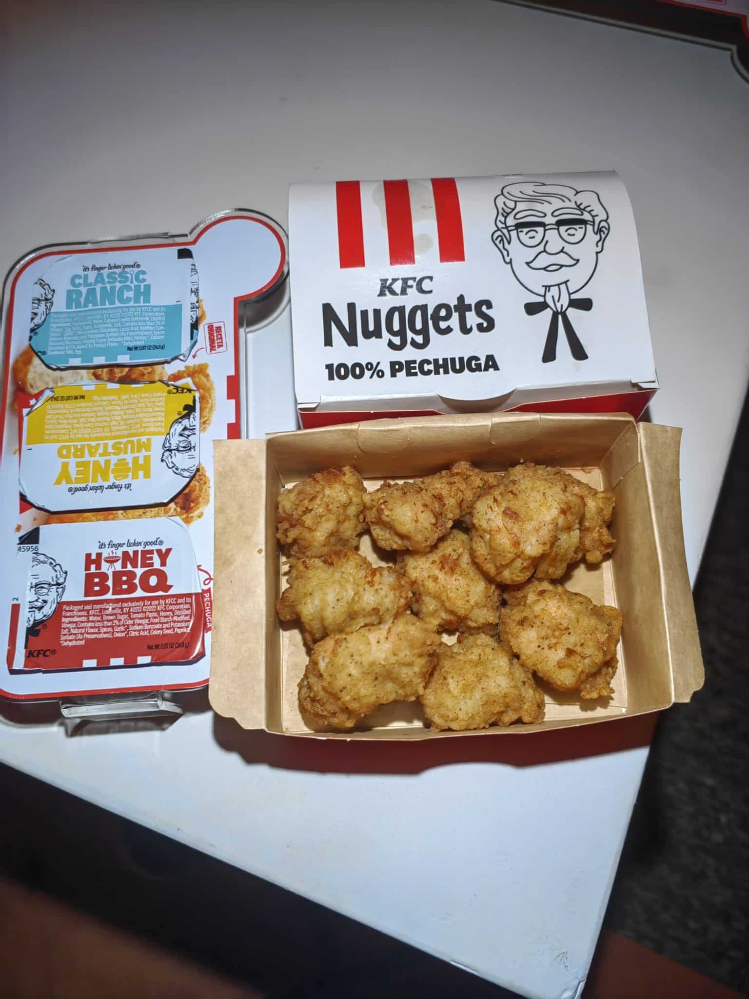 Nuevos Nuggets de KFC