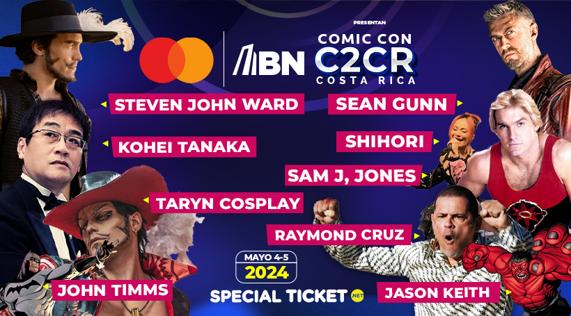 Entradas Comic Con Costa Rica ya a la venta