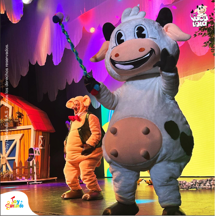 “Rock Star de los niños”, “La Vaca Lola”, llega por primera vez a Costa Rica