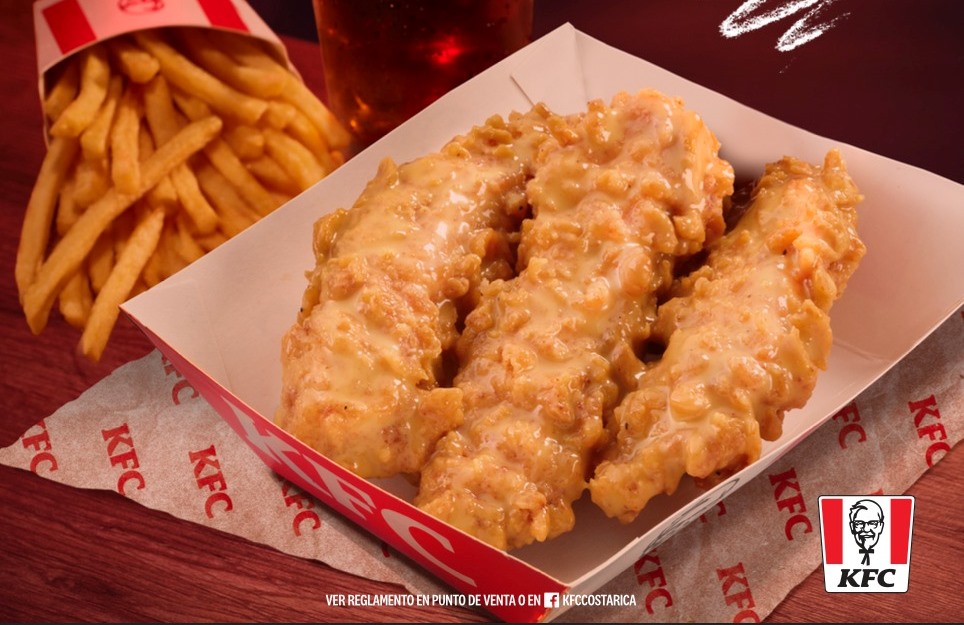 KFC continúa innovando y presentó los nuevos Strips Mostaza Miel